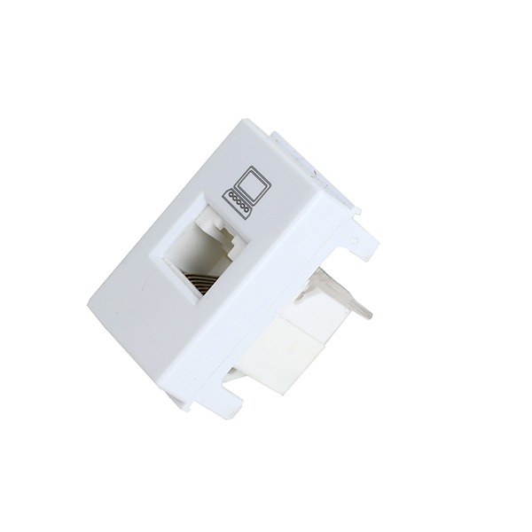 MODULO TOMA RED COMPUTACION RJ45/6E (BLANCO) - Stanford Electric
